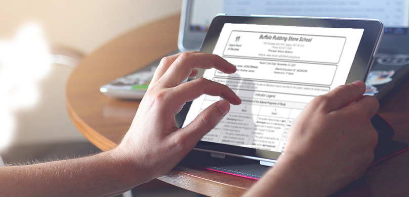 Accessing Online Report Cards through MyCBE - CBe-learn